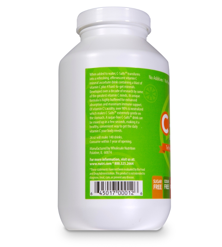 C-SALTS™ Buffered Vitamin C Powder (26oz)