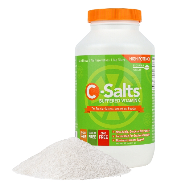 C-SALTS™ Buffered Vitamin C Powder (26oz)