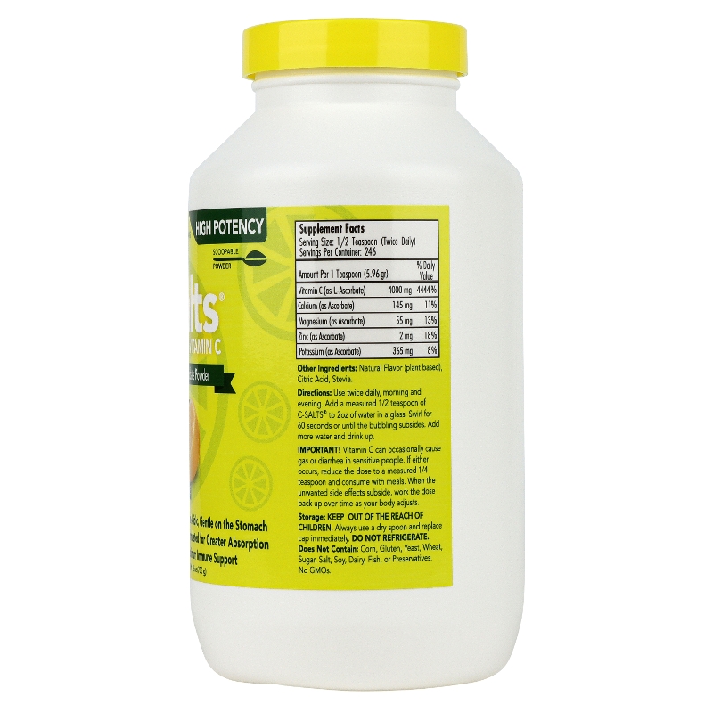 C-SALTS™ Lemon Lime Buffered Vitamin C Powder (26oz)